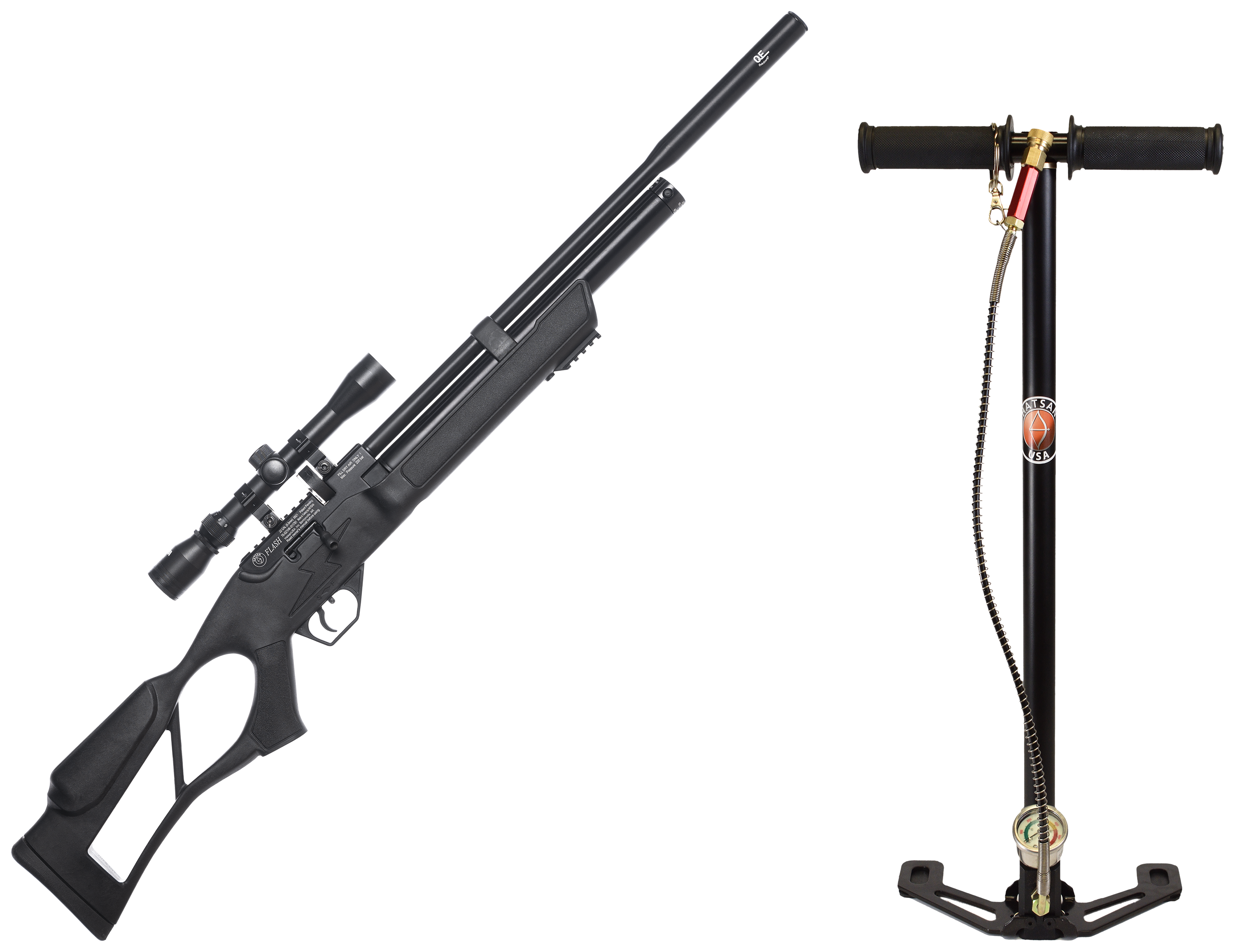 Hatsan Flash QE PCP with Scope and Pump | Mack's Prairie Wings